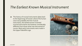 Musical instruments | PPTX