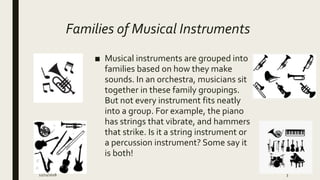 Musical instruments | PPTX