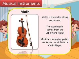Musical Instruments | PPTX