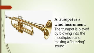 Musical instruments for kindergarten | PPTX