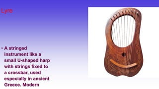 Musical instruments! | PPTX