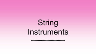 Musical instruments! | PPTX