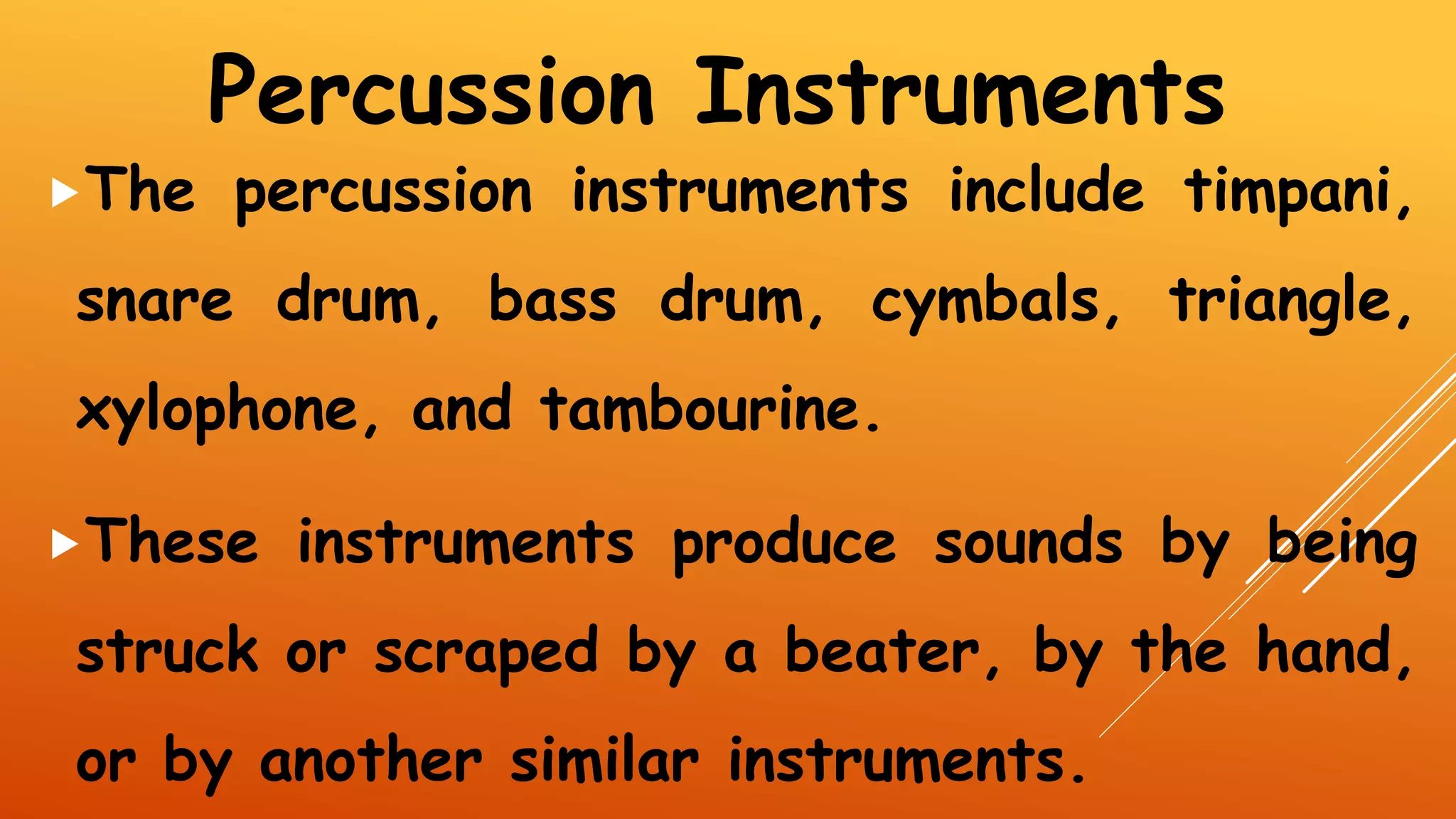 Musical instruments | PPTX