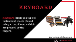 Musical Instruments Family | PPT