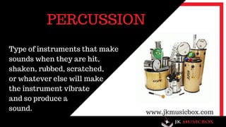 Musical Instruments Family | PPT