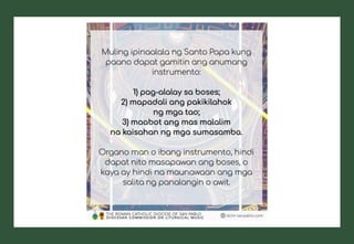 Musical Instruments in the Catholic Church.pptx