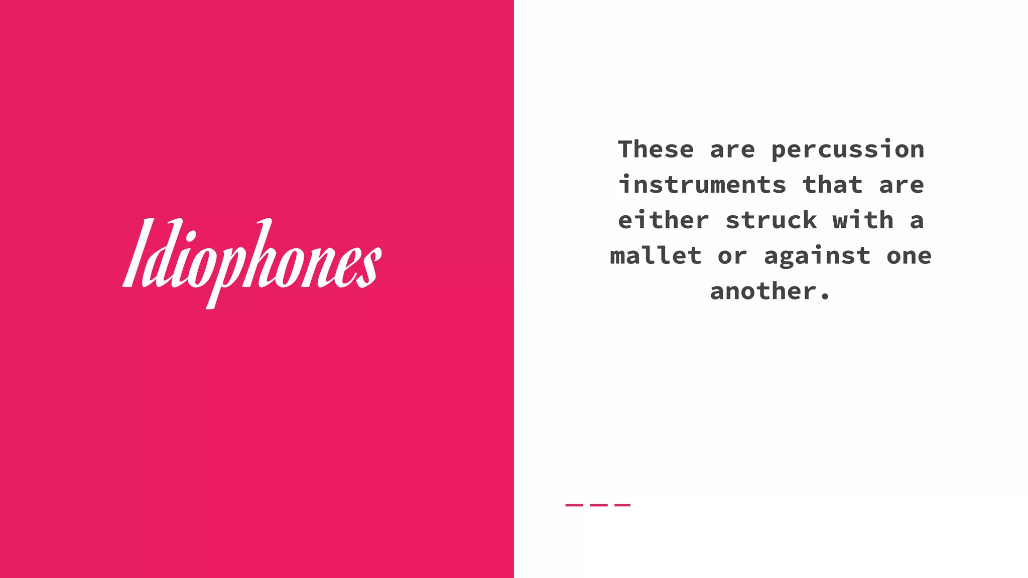 Musical instruments( Idiophones ) of Africa | PPTX