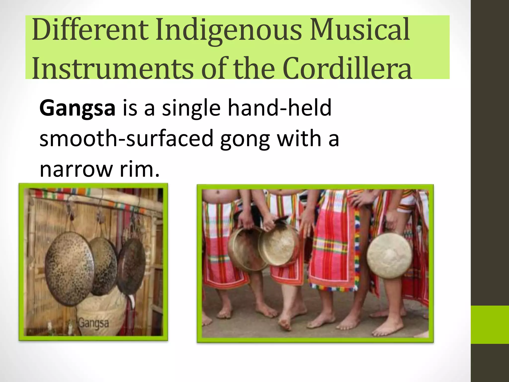Musical of the Cordillera | PPTX