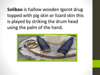 Musical of the Cordillera | PPTX