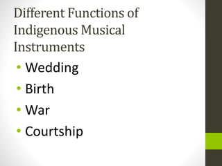 Musical of the Cordillera | PPTX