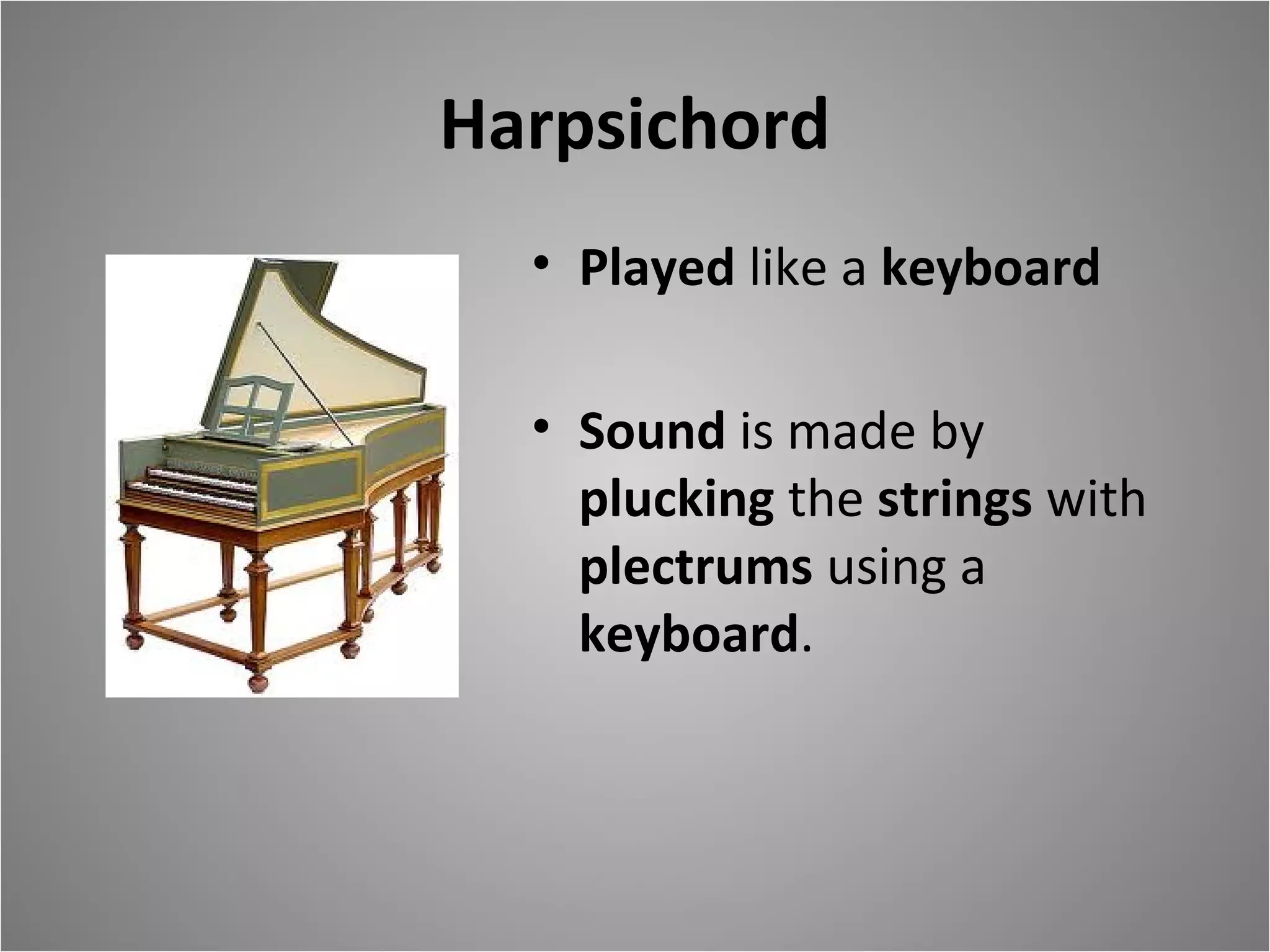 Musical instruments presentation | PPT