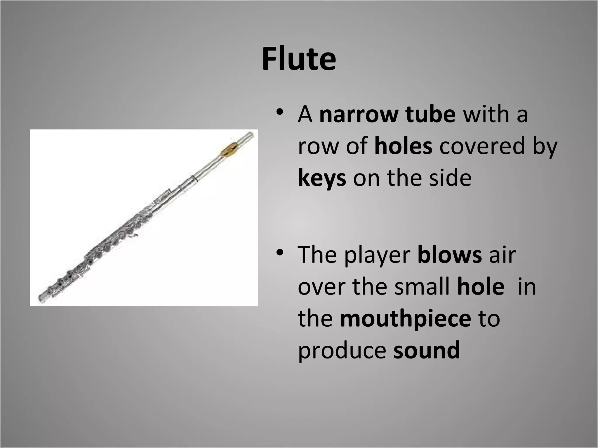 Musical instruments presentation | PPT