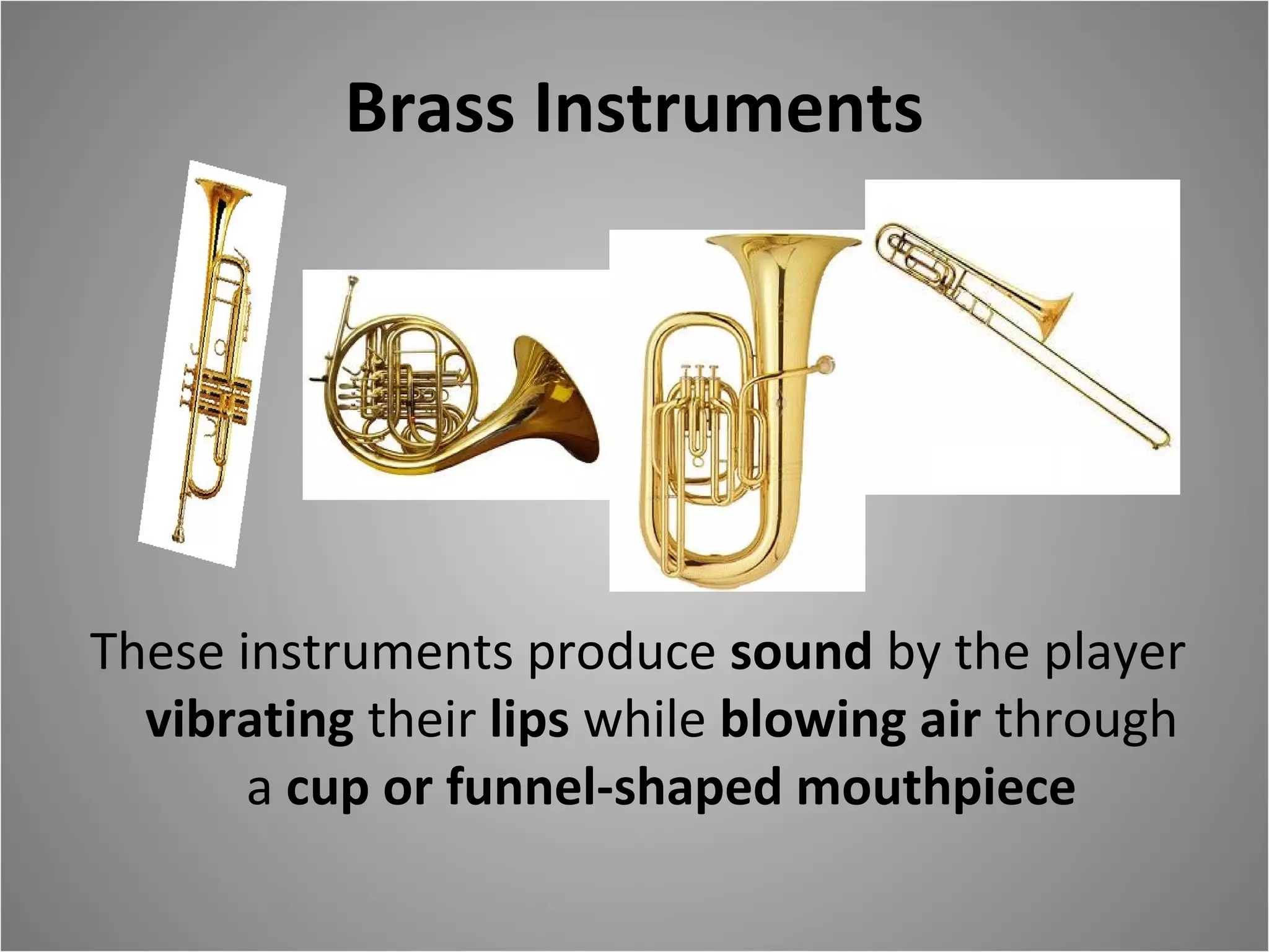 Musical instruments presentation | PPT