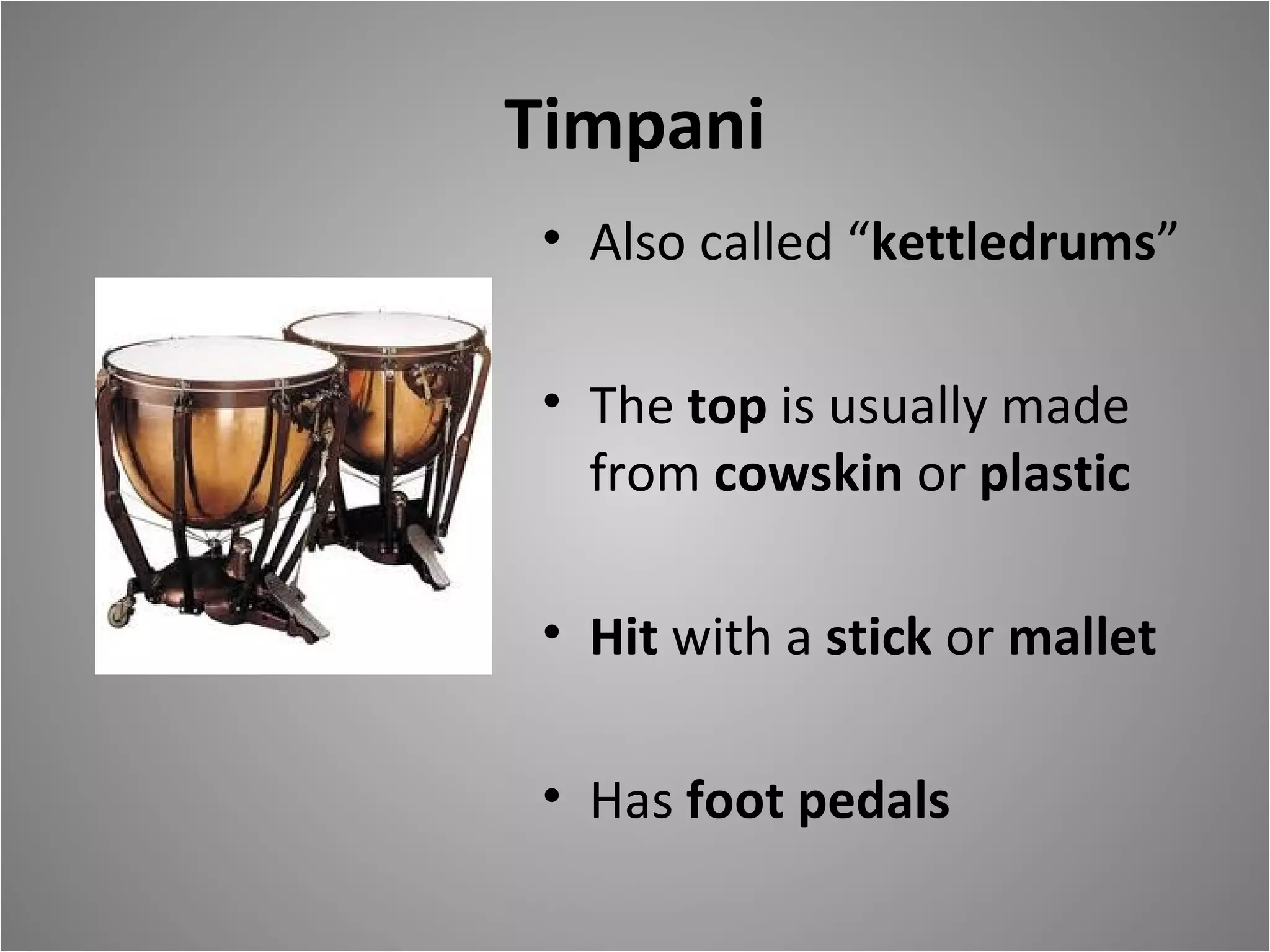 Musical instruments presentation | PPT