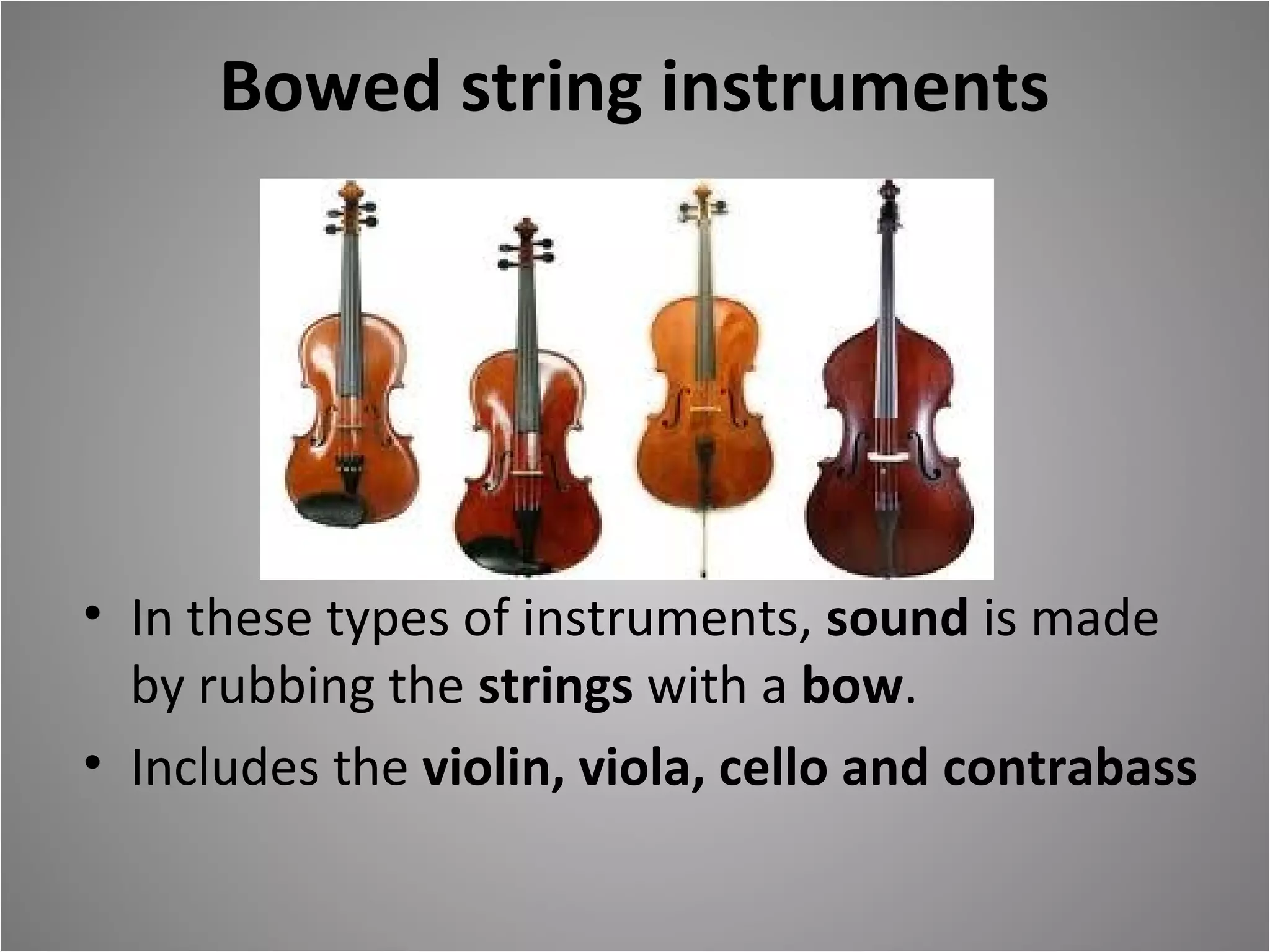 Musical instruments presentation | PPT