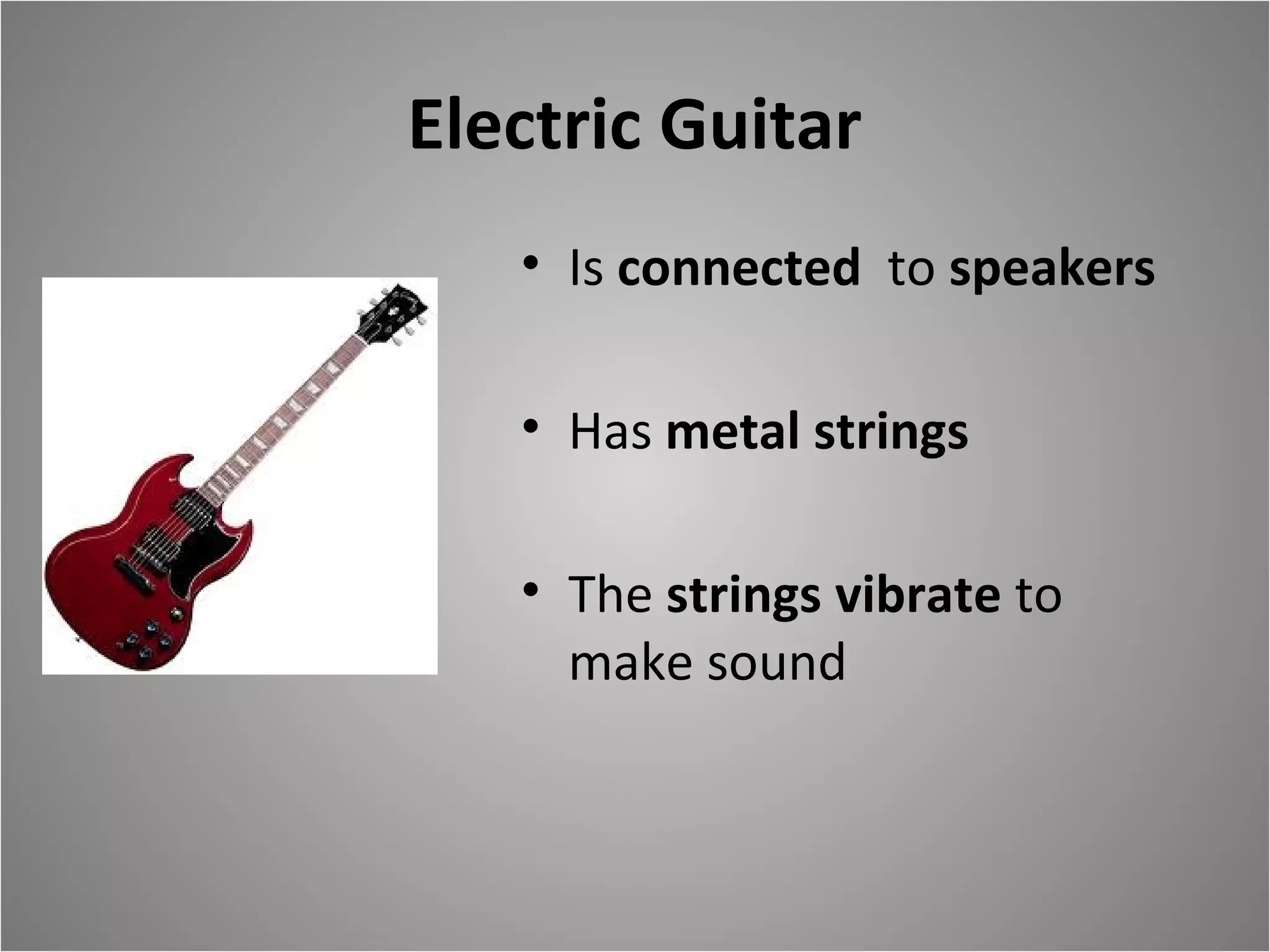 Musical instruments presentation | PPT