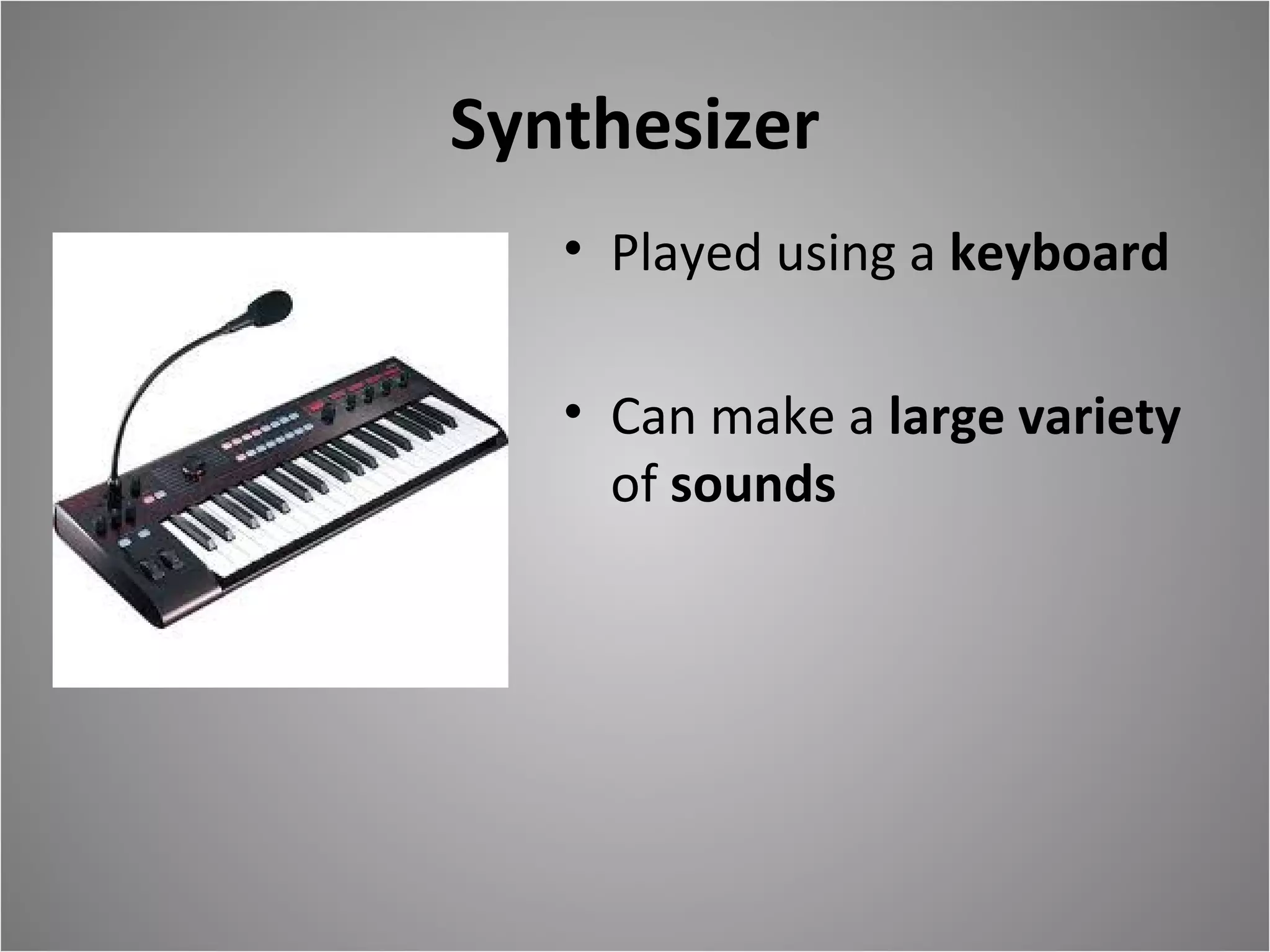 Musical instruments presentation | PPT
