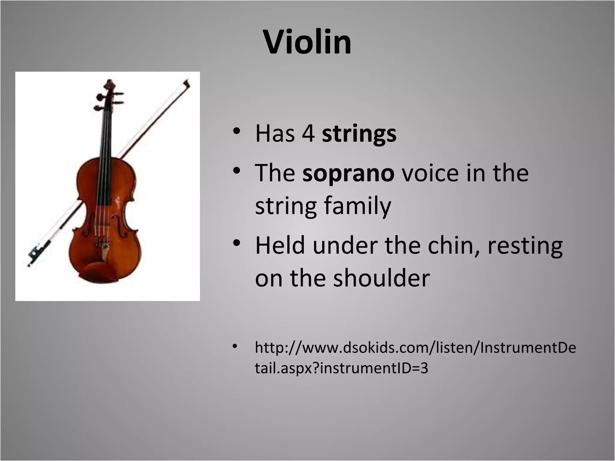 Musical instruments presentation | PPT
