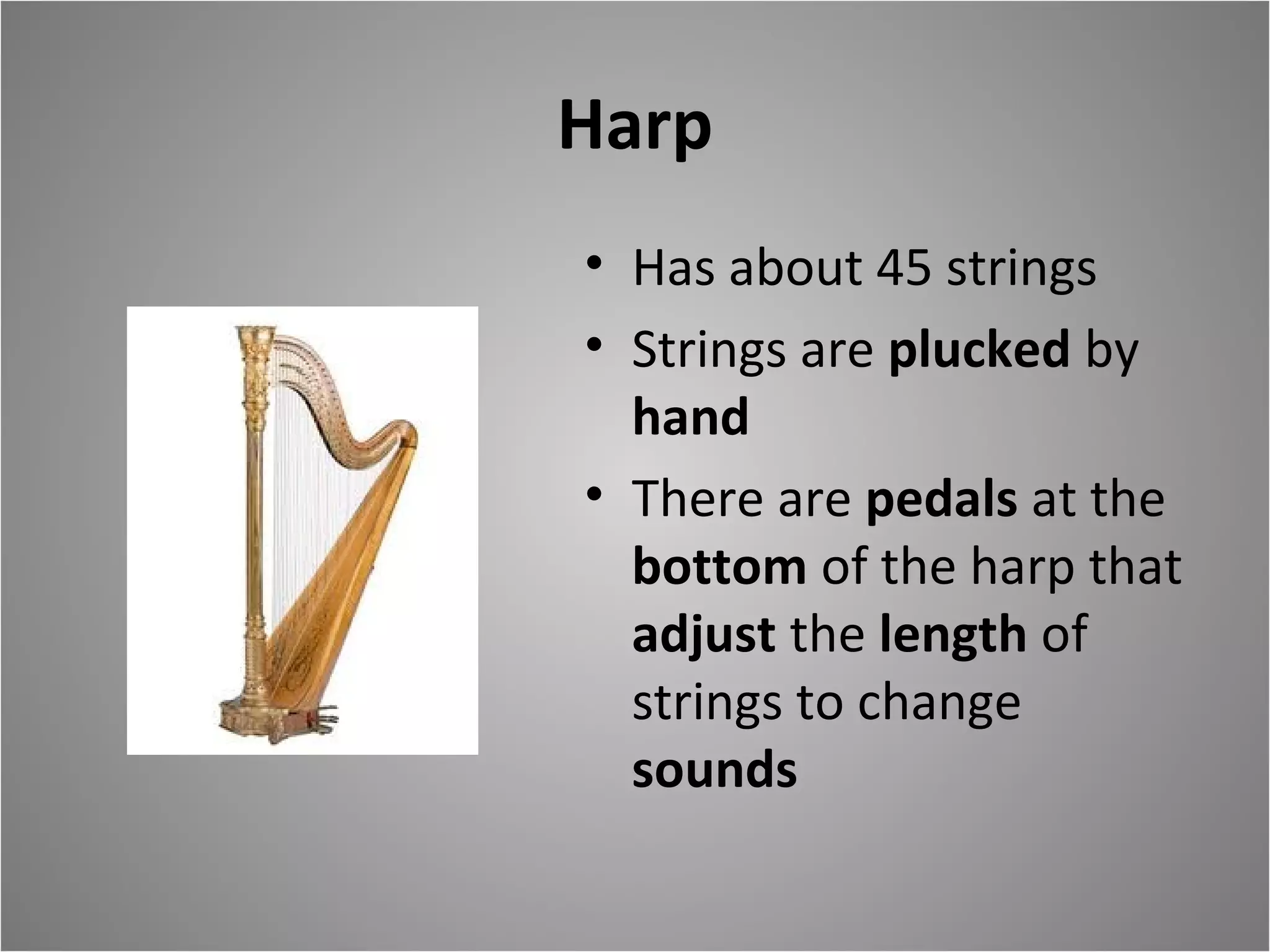 Musical instruments presentation | PPT