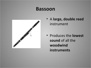 Musical instruments presentation | PPT