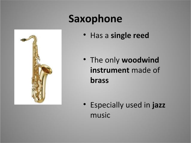 Musical instruments presentation | PPT