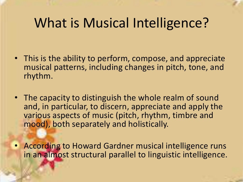 Musical Intelligence musical-intelligence