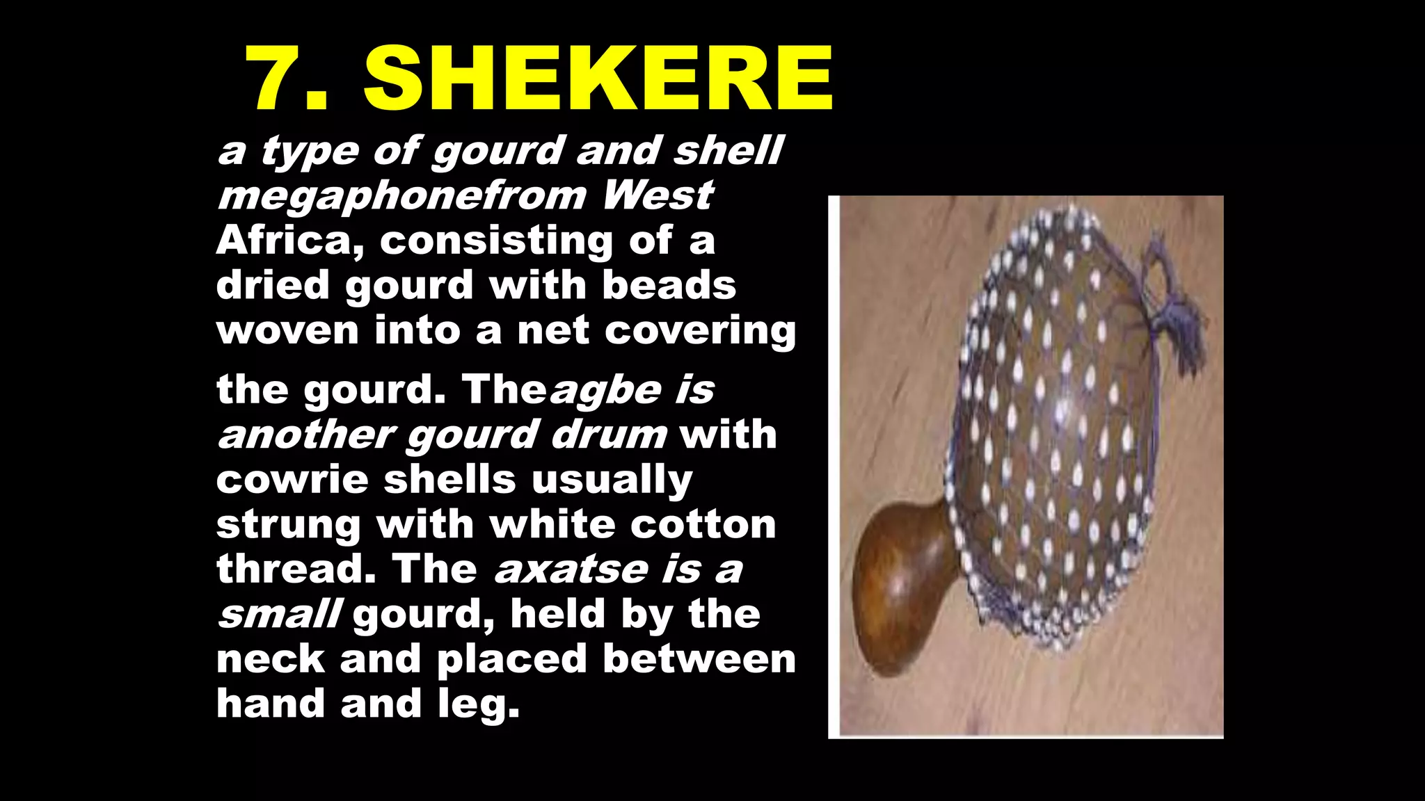 Musical intrument of Africa | PPTX