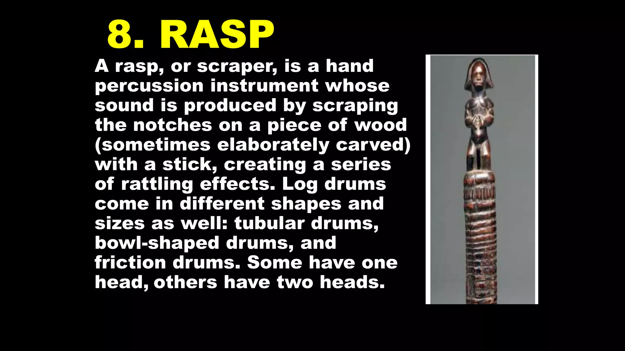 Musical intrument of Africa | PPTX