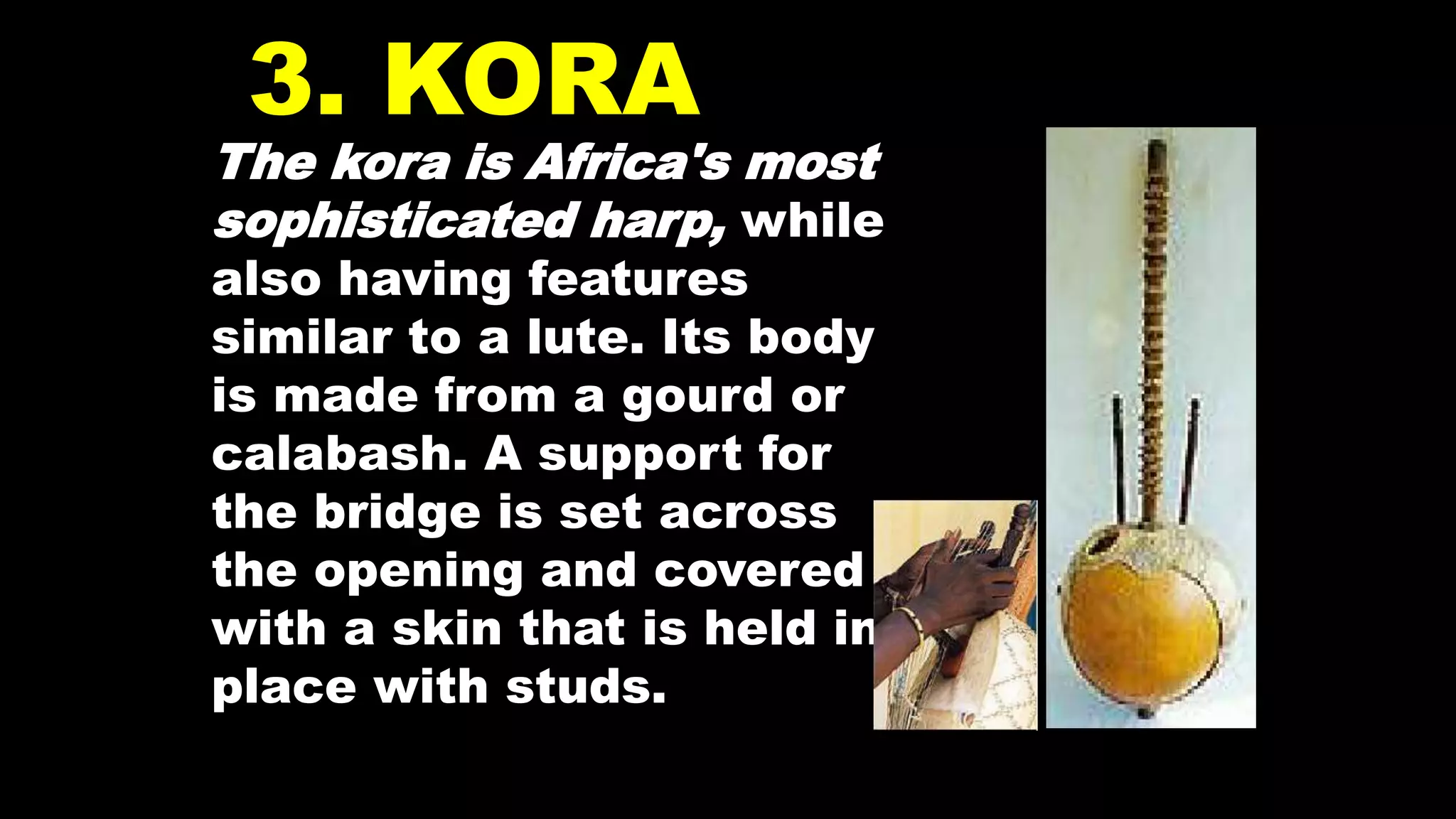 Musical intrument of Africa | PPTX