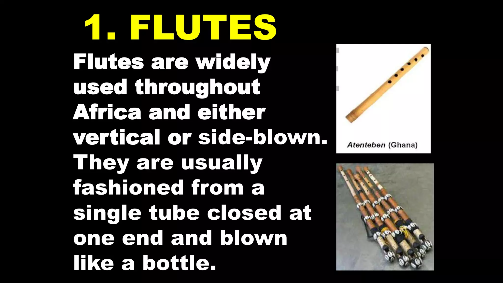 Musical intrument of Africa | PPTX