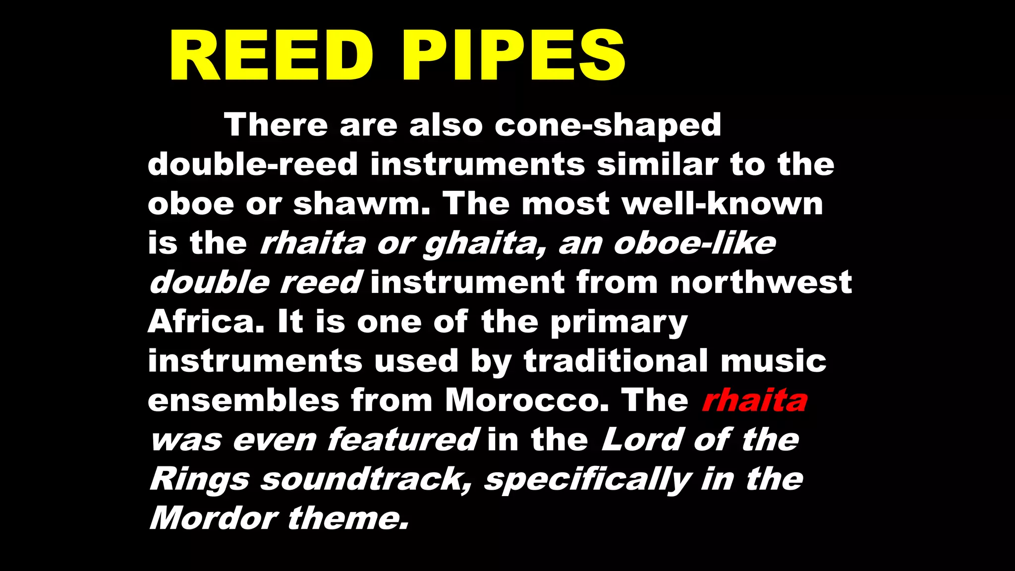 Musical intrument of Africa | PPTX