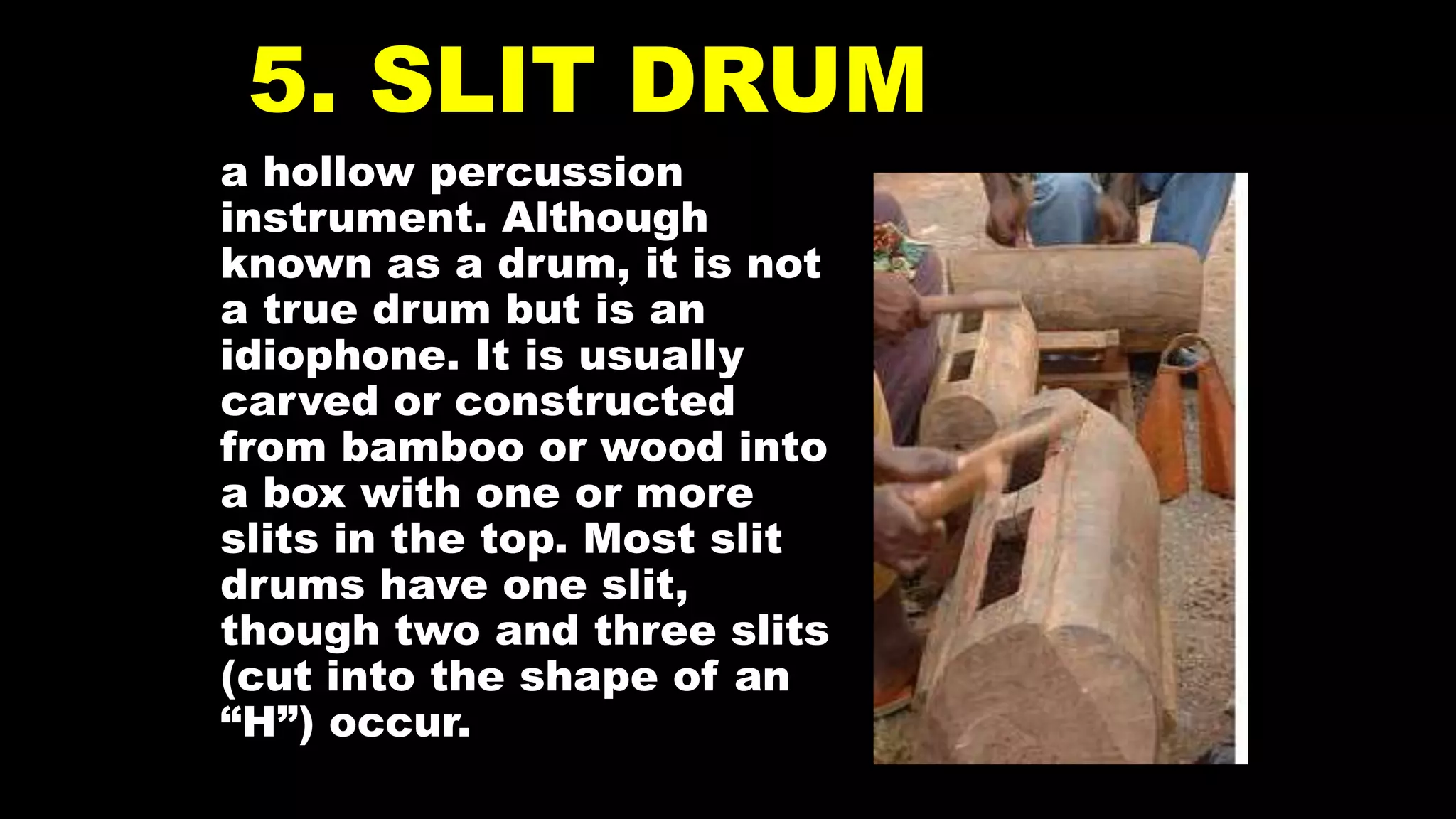 Musical intrument of Africa | PPTX