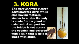 Musical intrument of Africa | PPTX