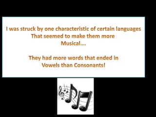 World's most musical languages | PDF | World/International Music | Music