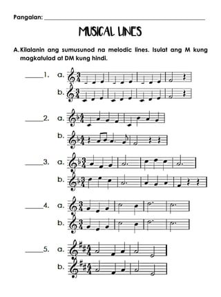 Musical lines | PDF