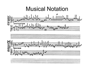 Musical Notation | PPTX