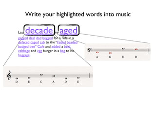 Musical Note Story - Junior | PPT