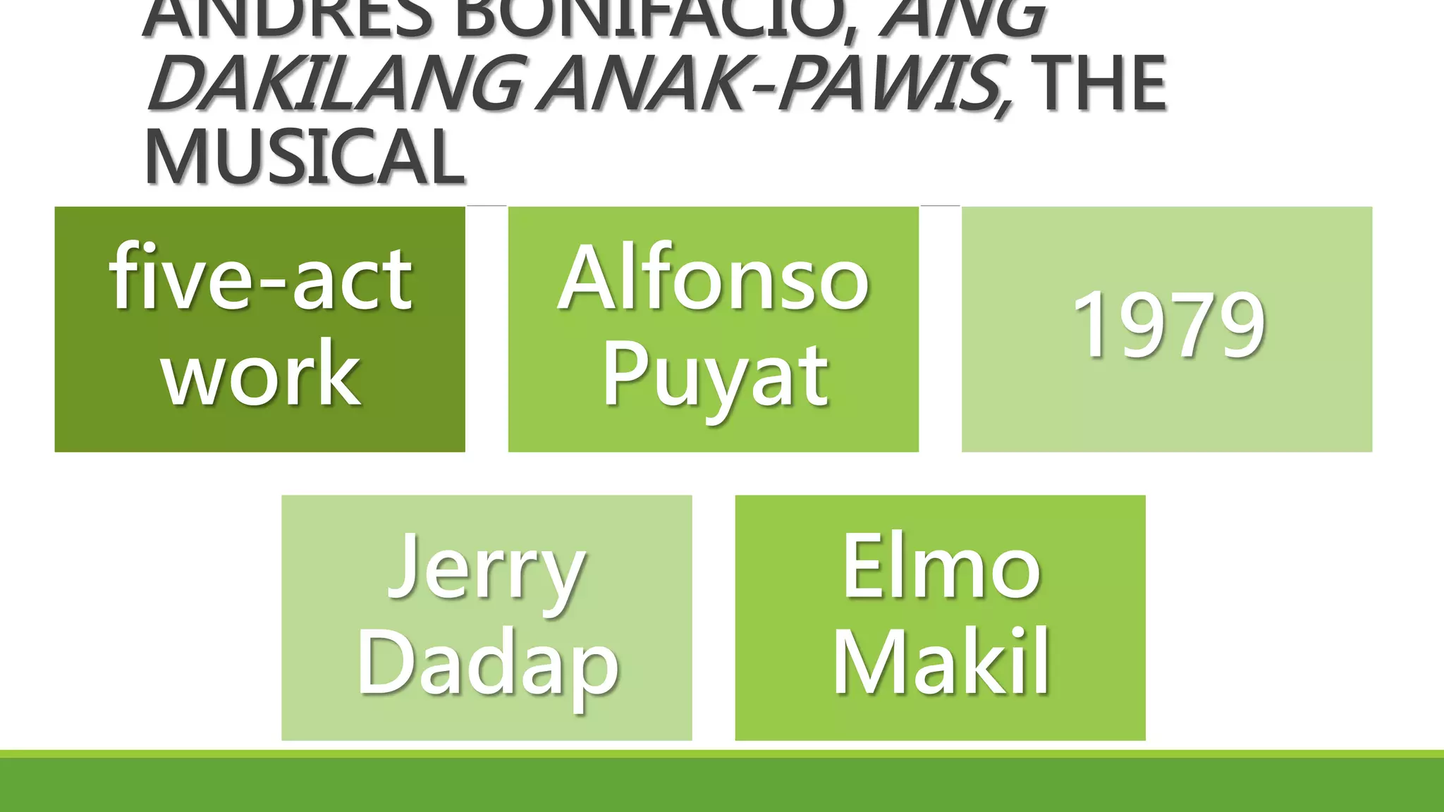 Musical Plays in the Philippines | PPTX