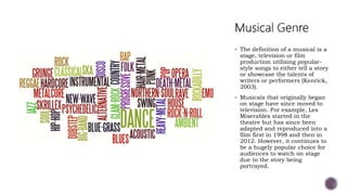 Musicals | PPT