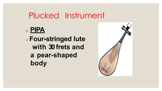 Musical safari to china and types of Chinese music.pptx