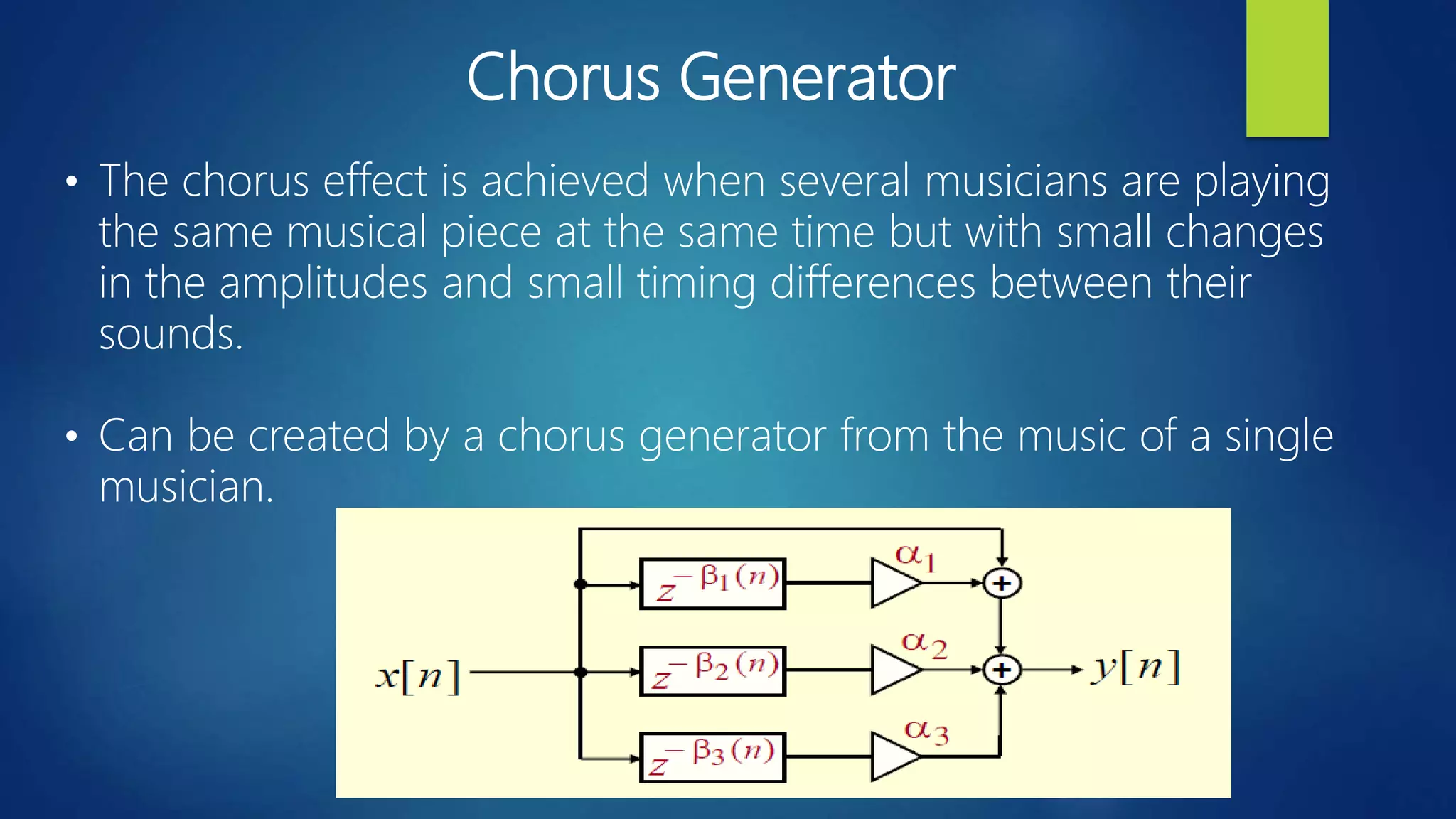 Musical signal processing | PPTX