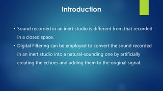 Musical signal processing | PPTX | Digital Audio | Computer Software ...