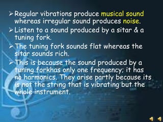 Musical Sound | PPTX | Classical Music | Music