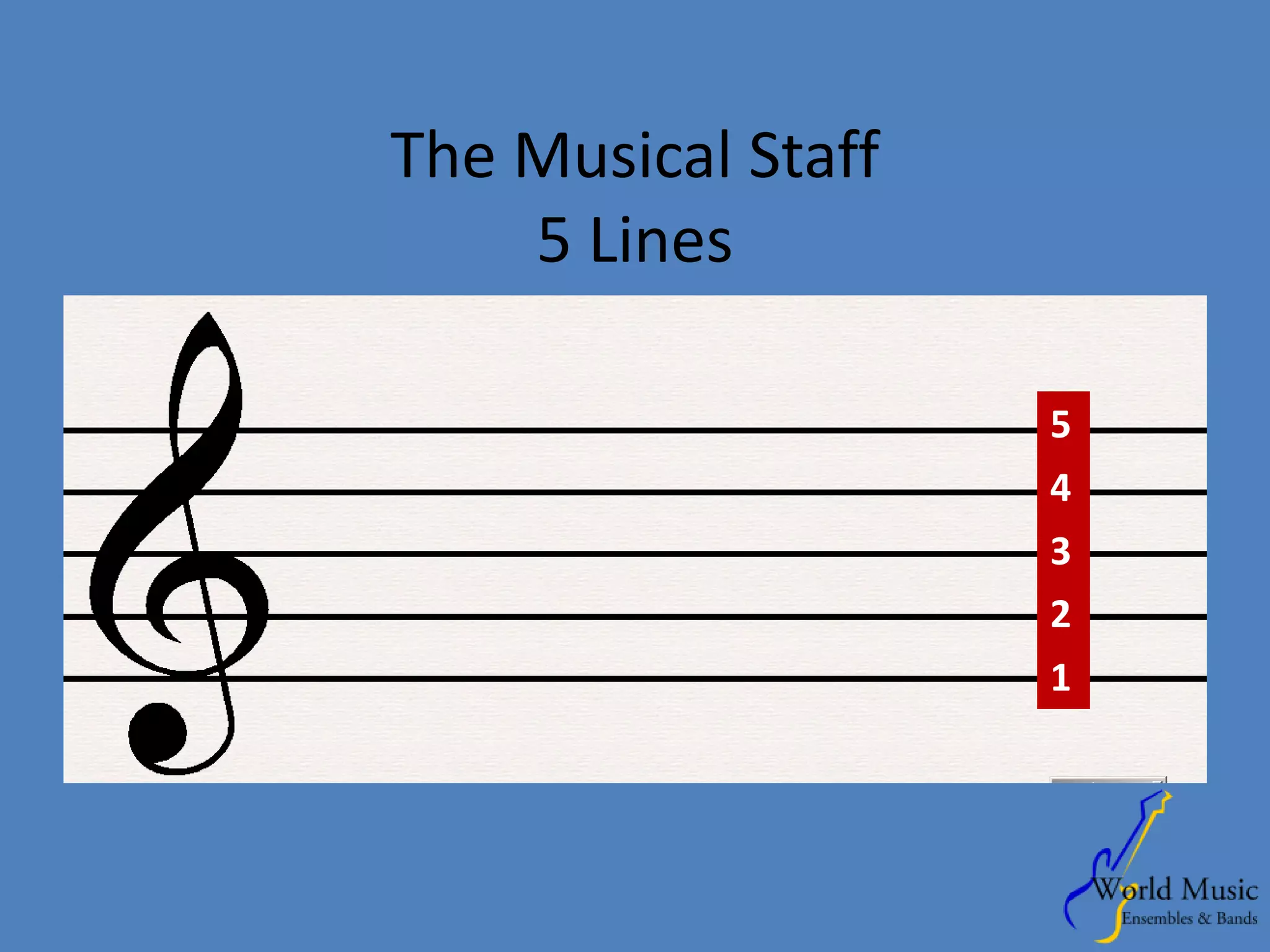 Musical staff | PPTX