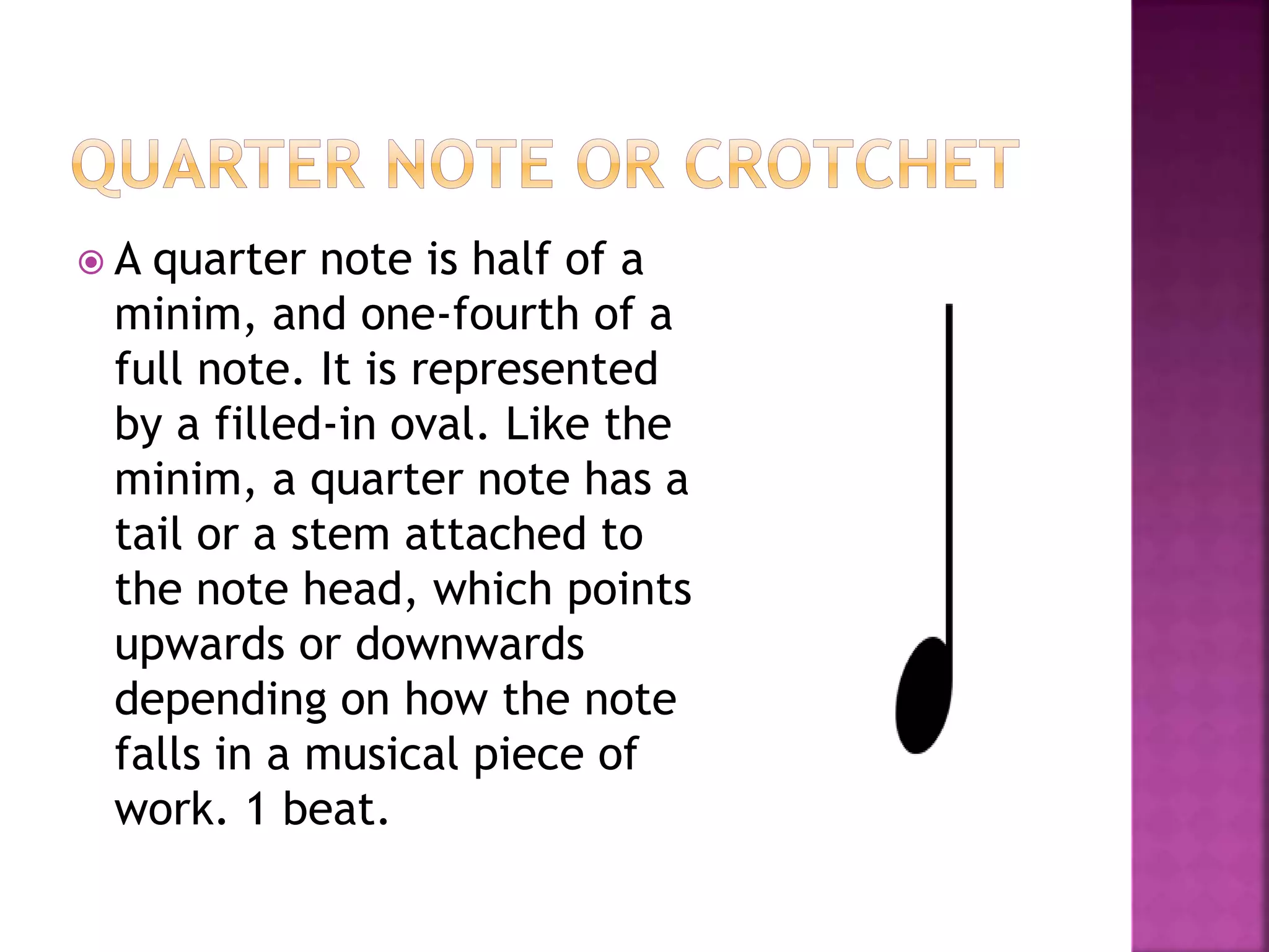Musical symbols, notes, rests and intervals pt. 1 | PPTX