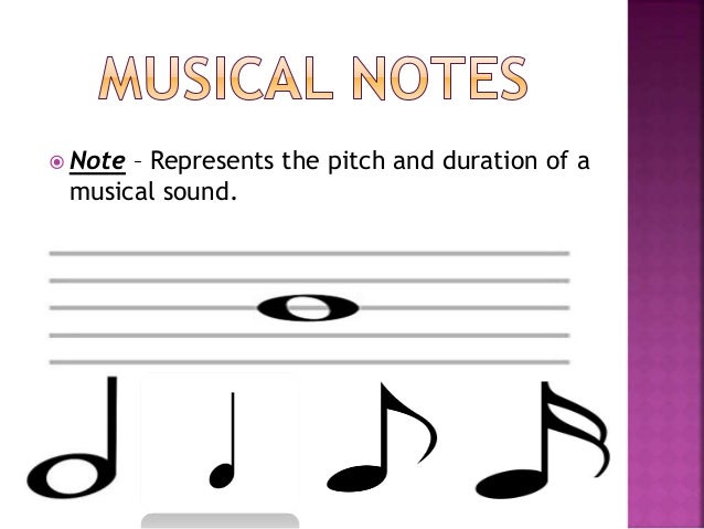 Musical symbols, notes, rests and intervals pt. 1