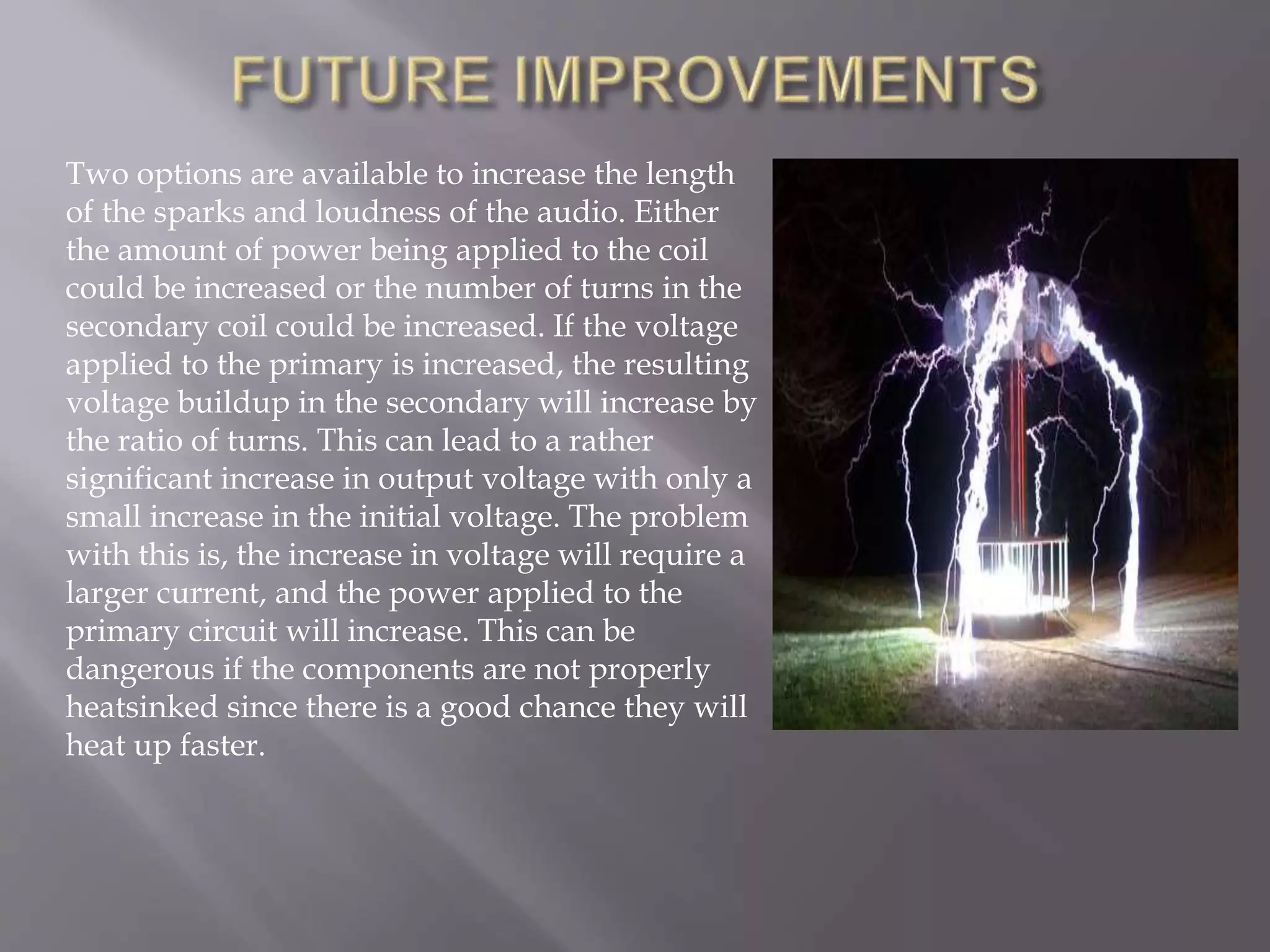 the acoustics of tesla coil | PPT