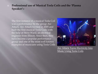 the acoustics of tesla coil | PPTX