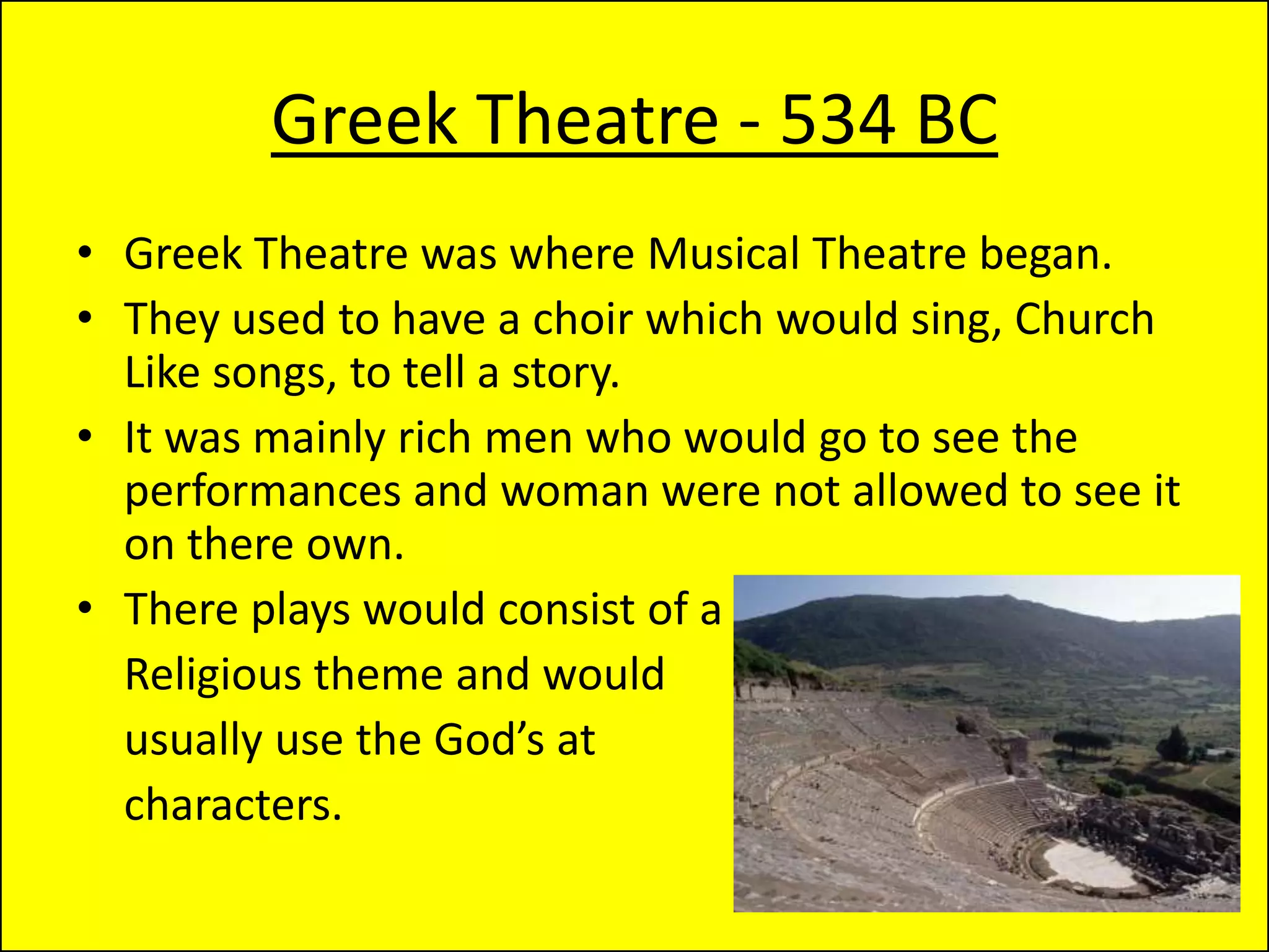 Musical timeline | PPTX