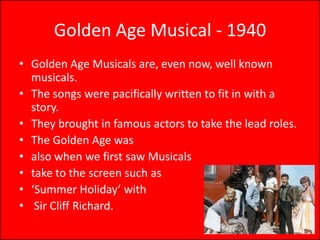 Musical timeline | PPTX